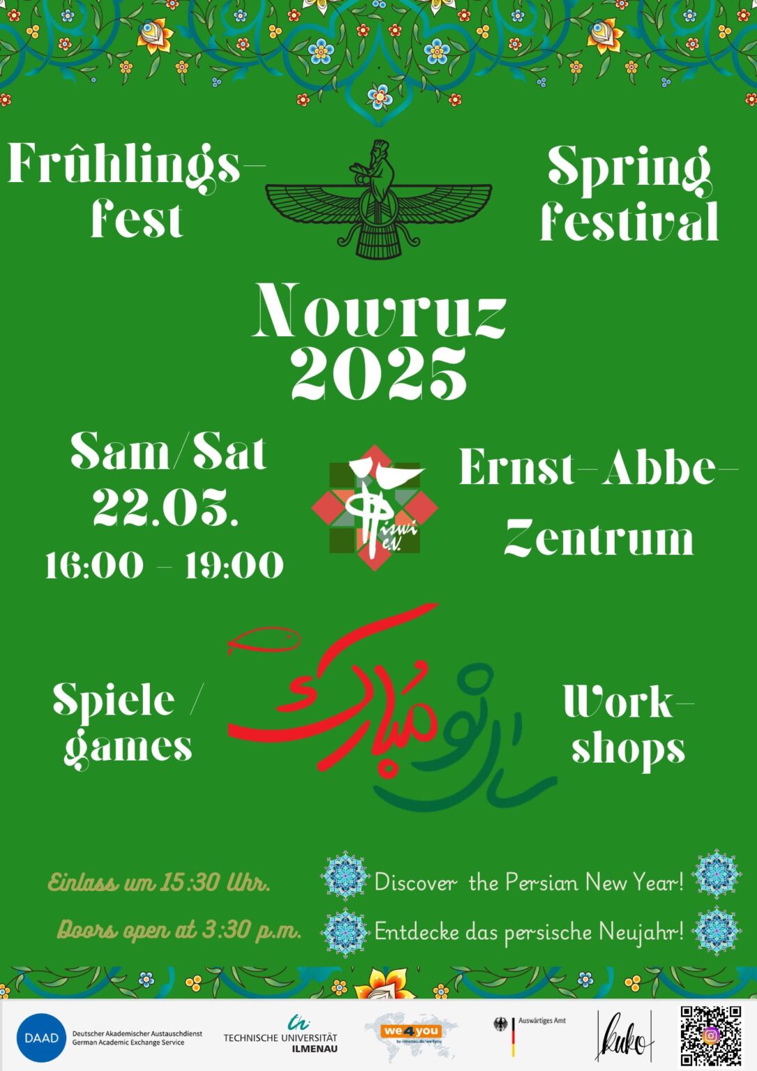 Nouruz – dem Persischen Neujahr / Nouruz – the Persian New Year – ISWI e.V.